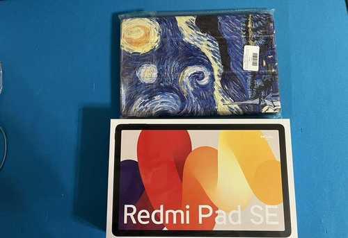 Xiaomi redmi pad se 4 128gb + чехол