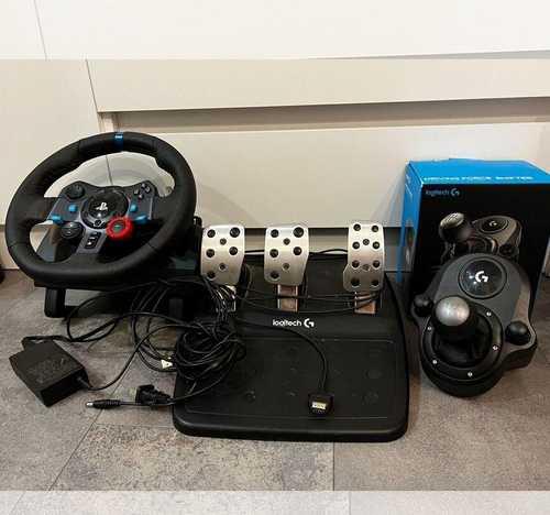 Руль Logitech G29 Driving Force с кпп