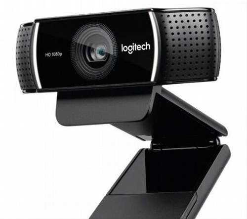 Веб-камера Logitech Pro Stream C922 черный USB2.0
