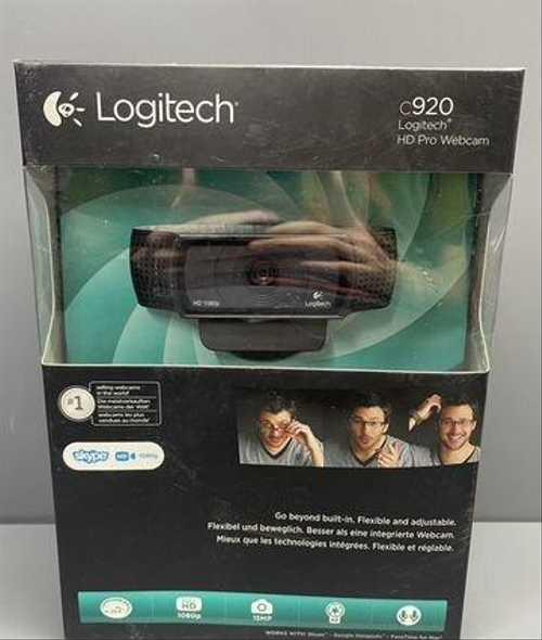 Веб-камера Logitech HD Pro Webcam C920\New