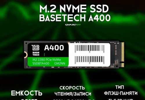 SSD накопитель m.2 nvme BaseTech A400 256GB