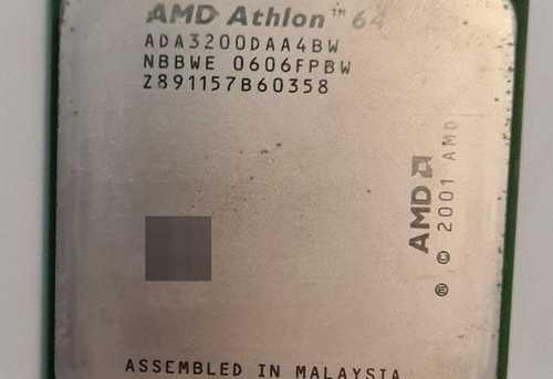 Процессор AMD Athlon64 ADA3200DAA4BW