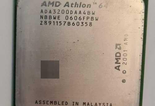 Процессор AMD Athlon64 ADA3200DAA4BW