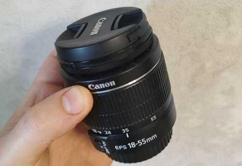 Объектив canon lens 18-55
