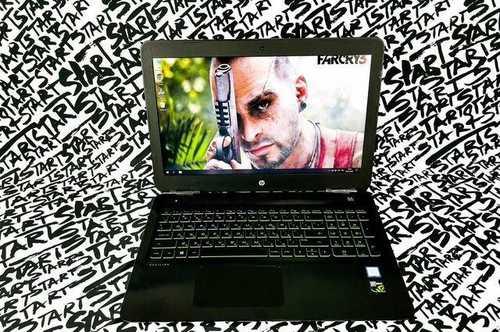 Игровой ноутбук HP с GeForce GTX+SSD для Minecraft