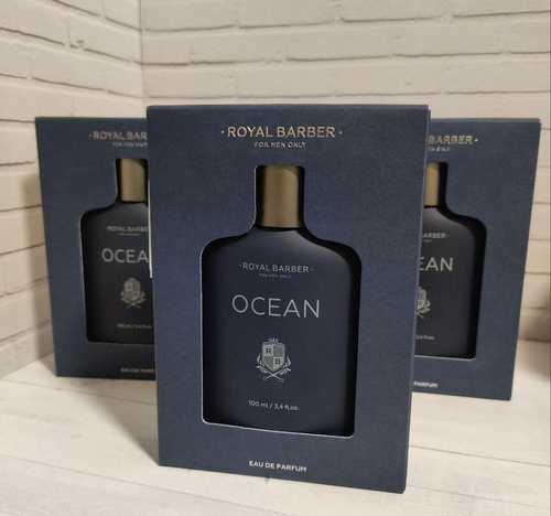 Новый мужской парфюм Ocean Royal Barber