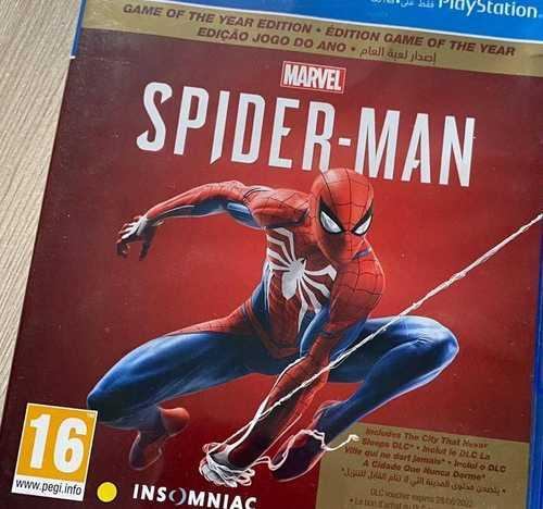 Игра Spider man ps4