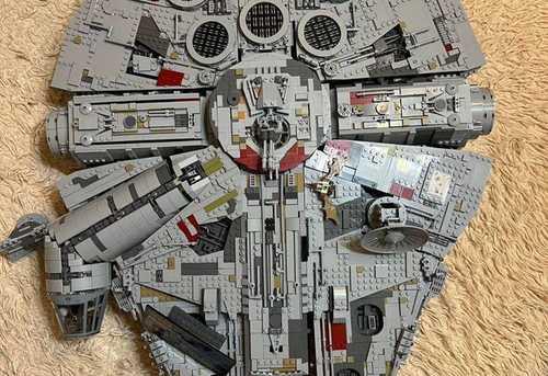 Lego конструктор star wars тысячелетний сокол