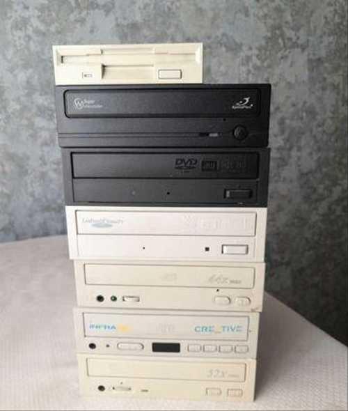 DVD, CD, floppy приводы