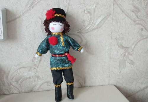Кукла Юноша в национальном костюме ручной работы
