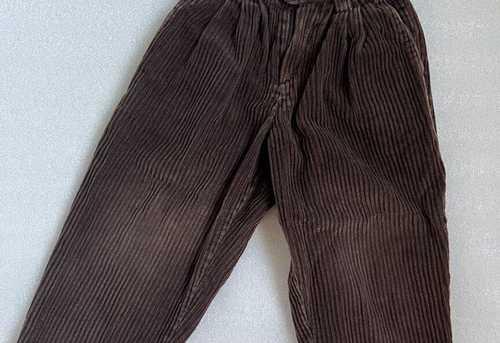 Вельветовые брюки 86-92