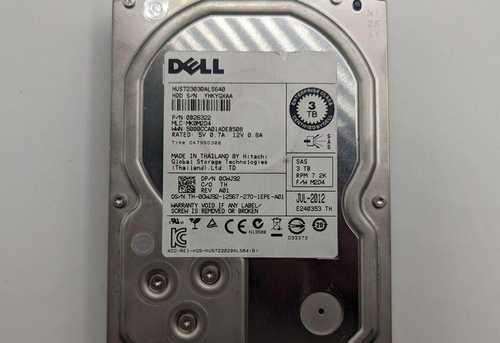 Жесткий диск 0CWJ92, HUS723030ALS640, Dell