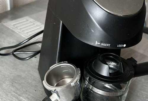 Кофеварка рожковая Kelli KL-1491, черный