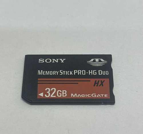 Карта памяти sony memory stick pro duo 32 gb