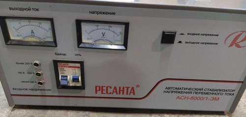 Стабилизатор напряжения Ресанта ACH-8000/1-эм