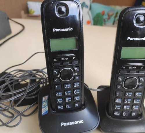 Радиотелефон Panasonic 2 трубки KX-TG 1611 RU