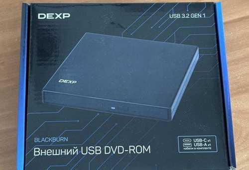 Внешний привод DVD-RW dexp BlackBurn