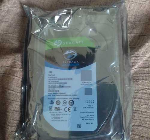 Внешний жесткий диск 3 тб Seagate skyhawk