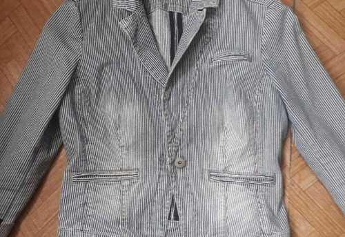 Джинсовый пиджак 44- 46
