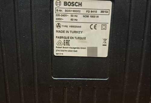 Пылесос Bosch BGS31800/02 на запчасти