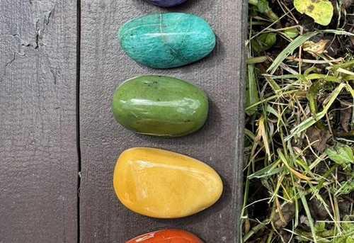 Чакровый набор минералов веды 7 чакр набор камней