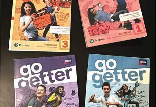 Go Getter 1,2,3,4, Учебник, тетрадь(новые)