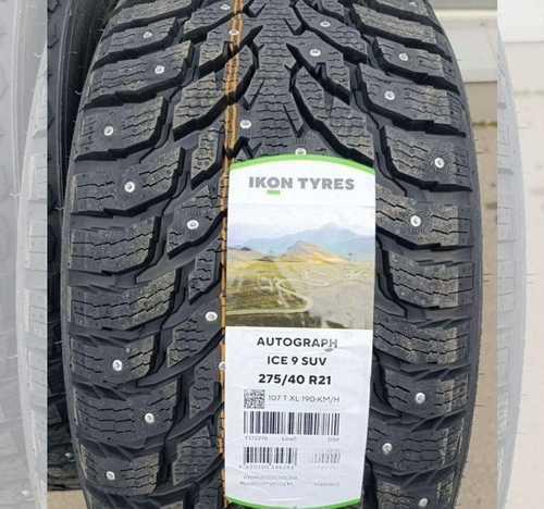 Ikon Tyres Autograph Ice 9 SUV 275/40 R21 и 315/35 R21 107T