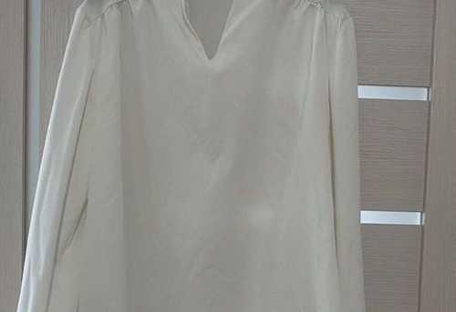 Блуза женская белая 44
