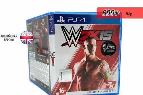 Б/у WWE 2K15 Английская версия (PS4 видеоигра)