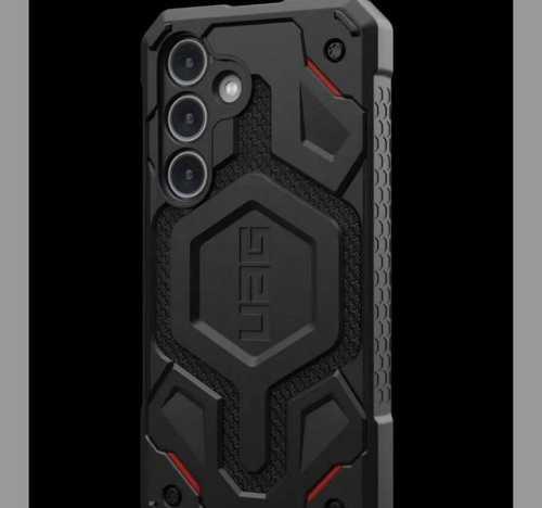UAG Monarch PRO MagSafe Galaxy S24 Black Kevlar
