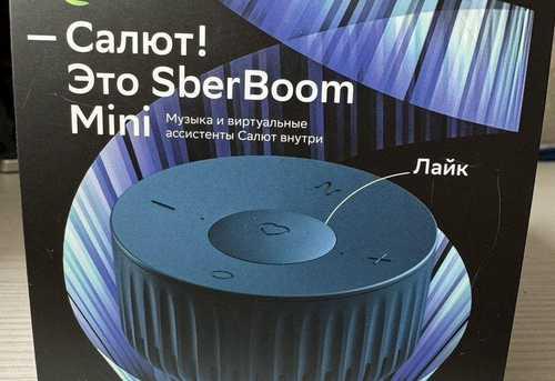 Умная колонка Sber SberBoom Mini, синий нептун
