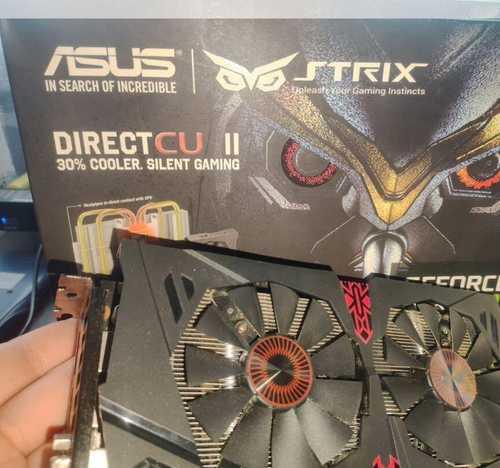 Видеокарта asus Strix Geforce GTX 960 2 gb