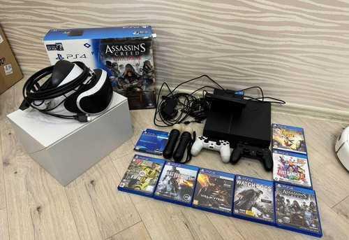 Sony Playstation 4 (FAT - 1TB) + VR