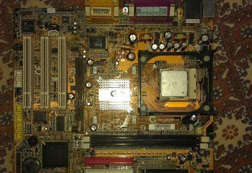 Мат. плата gigabyte GA-8igml-T+CPU Intel Pentium 4
