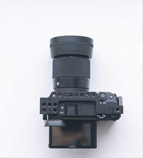 Фотоаппарат sony a6300 + Sigma 30mm 1.4
