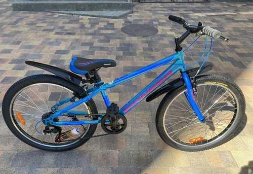 Скоростной велосипед Синий новый