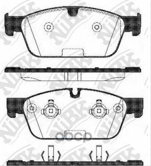 Колод. торм. диск. NiBK PN31017 PN31017 NiBK