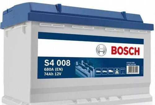 Аккумулятор 74 А/ч п.п. Bosch S4