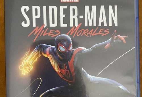 Человек паук Spider man miles morales ps4