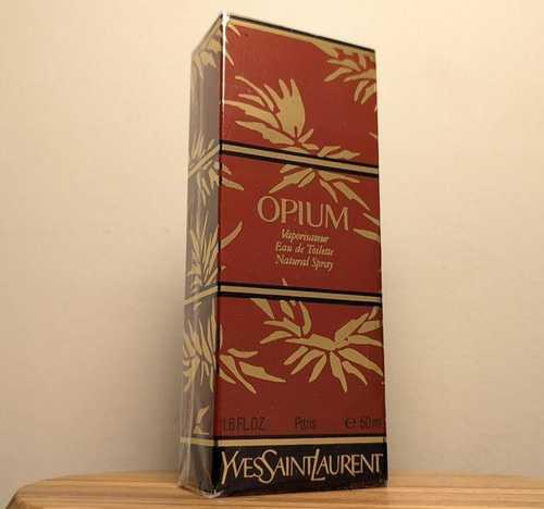 Yves Saint Laurent Opium EDT 50 мл винтаж в слюде