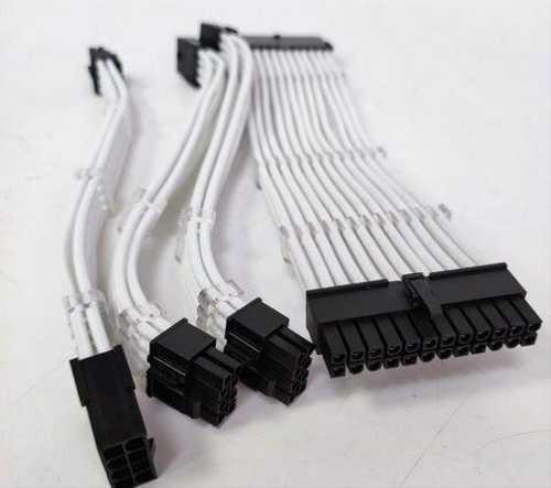 Комплект кабелей-удлинителей для бп WHT / 1x24pin