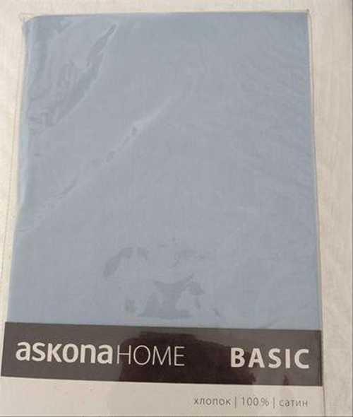 Простынь Askona Home Basic 160/200