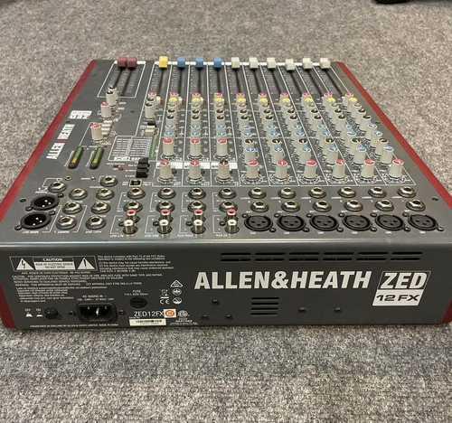 Микшерный пульт allen heath zed 12fx