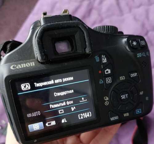 Зеркальный фотоаппарат canon eos 1100d