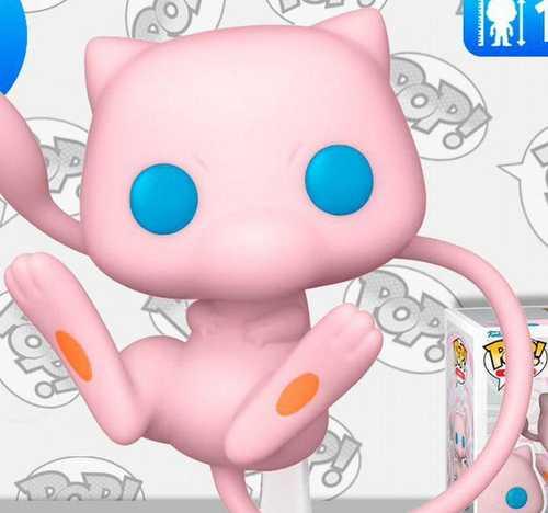 Фигурка Funko POP Games Pokemon Mew (643) 74221
