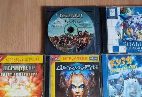 CD DVD диски с играми