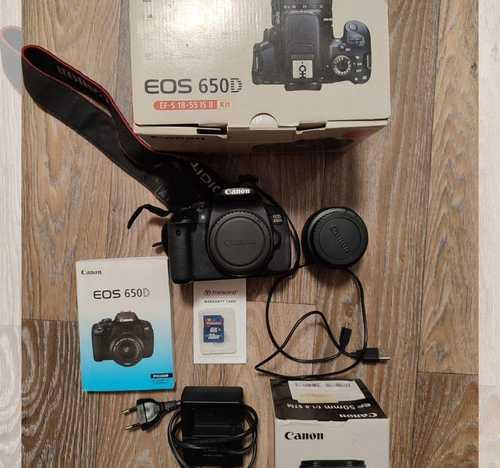 Canon 650d   50 1.8 STM