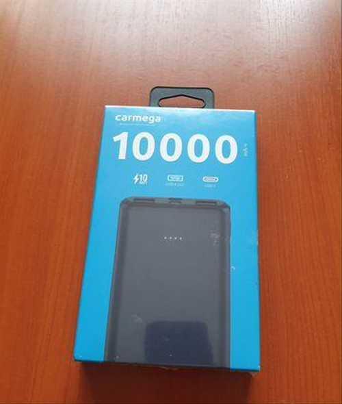 Внешний аккумулятор Carmega 10000mah Powerbank