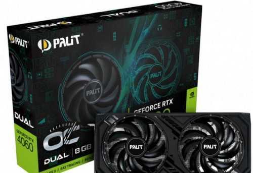 Видеокарта palit nvidia geforce rtx 4060 dual oc