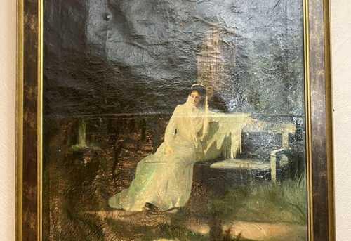 Картина "Лунная ночь" И.Крамского